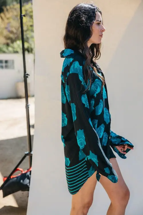 SUN CHILD Boyfriend Shirt Pop