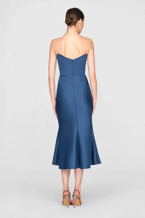 Theia Emmeline Embroidered Dress
