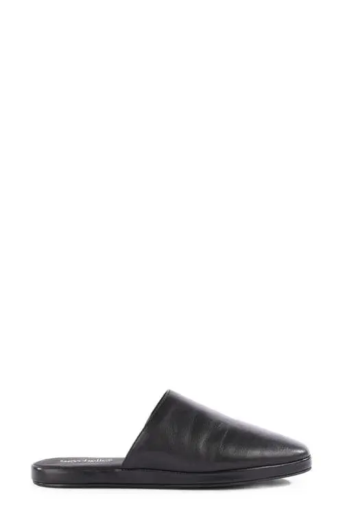 Seychelles My Life Leather Flat Mule - Black
