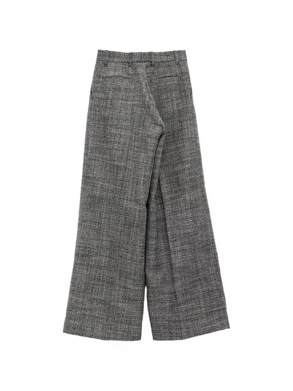 ERL Pleated Tweed Trousers