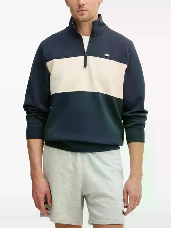 Helly Hansen Colour-block Quarter-zip Sweater