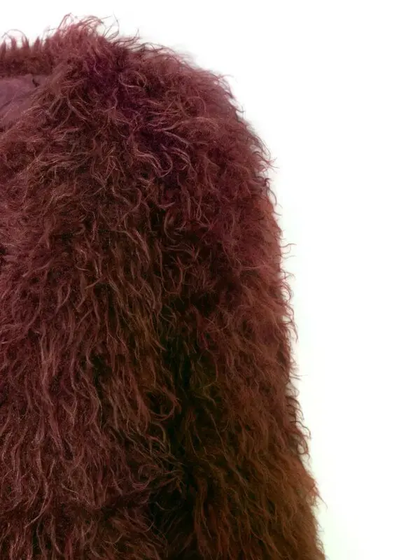 Pho Firenze Faux-fur V-neck Coat