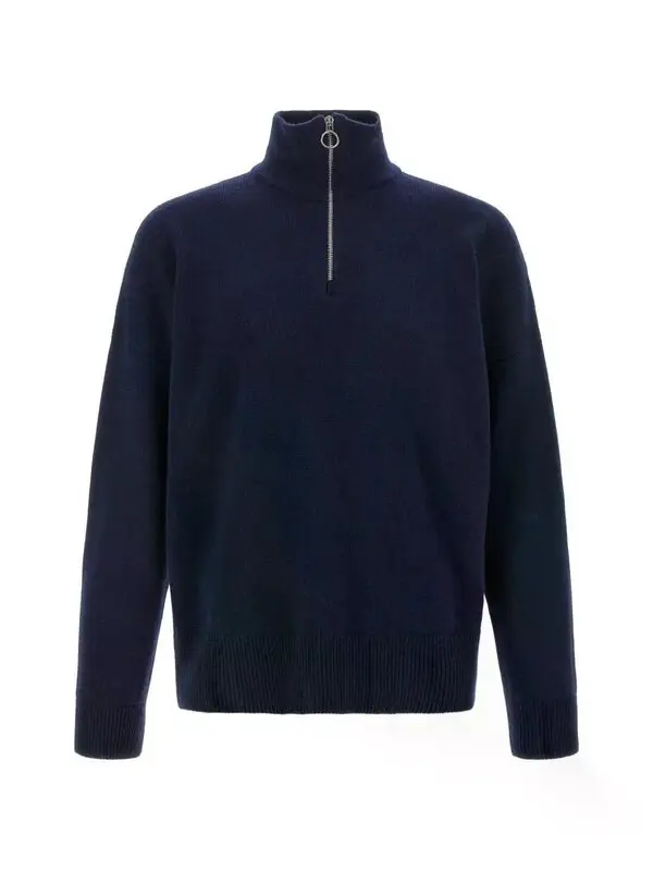 LARMERI STUDIO Half-zip Sweater
