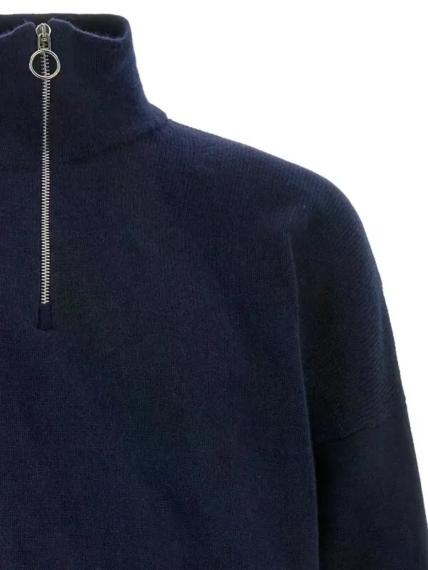 LARMERI STUDIO Half-zip Sweater