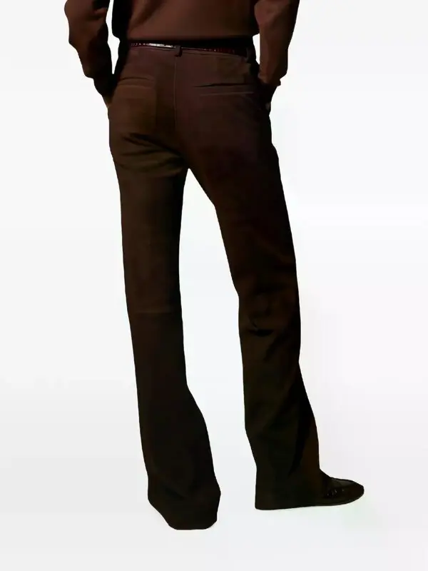 Sprwmn Straight Suede Trousers