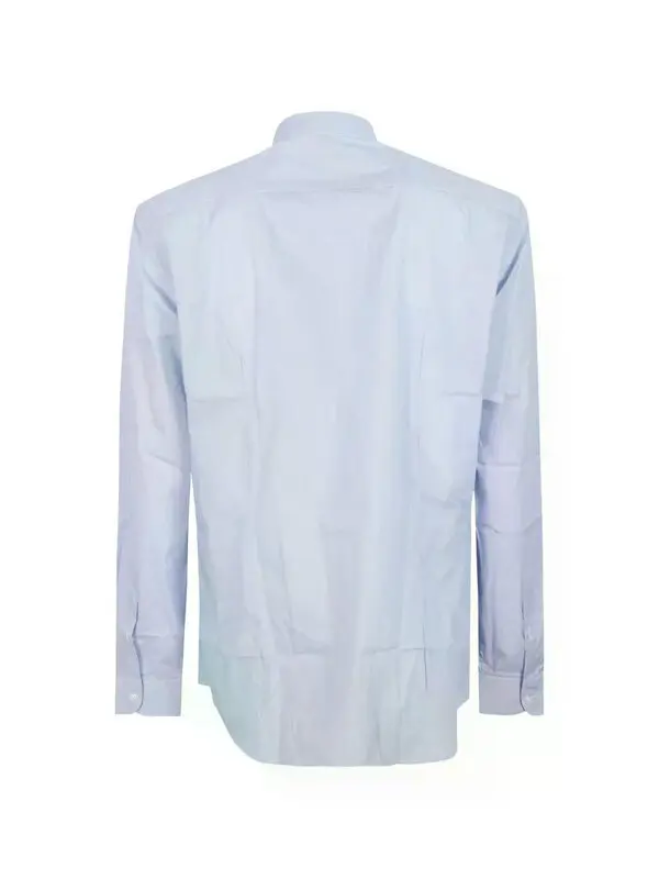 FAY Striped Embroidered-logo Shirt