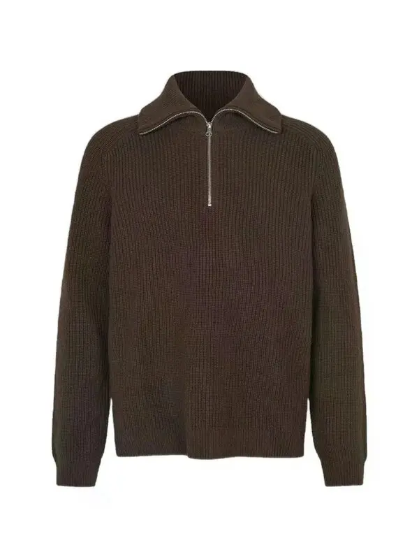 SAMSOE SAMSOE Sarick Ribbed-knit Sweater