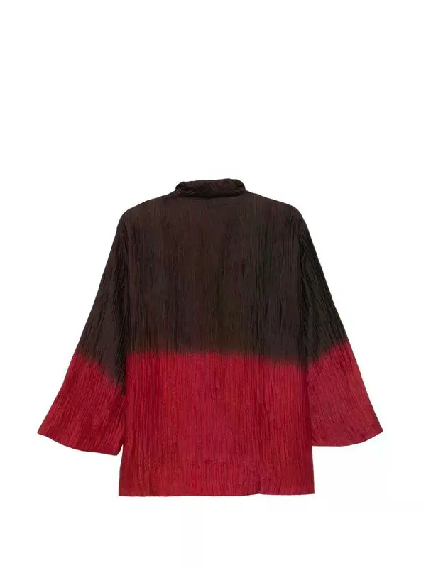 RAGA Gradient-effect Crinkled Jacket