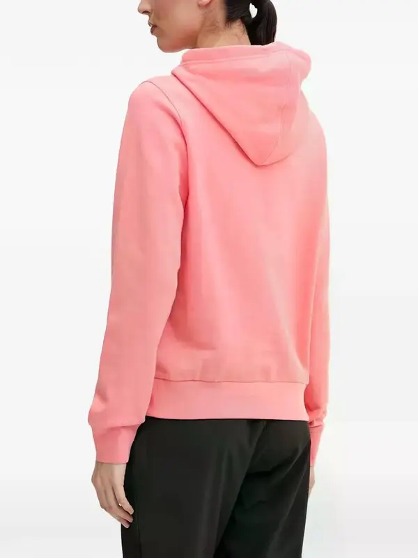 Helly Hansen Logo-print Drawstring Hoodie - Pink