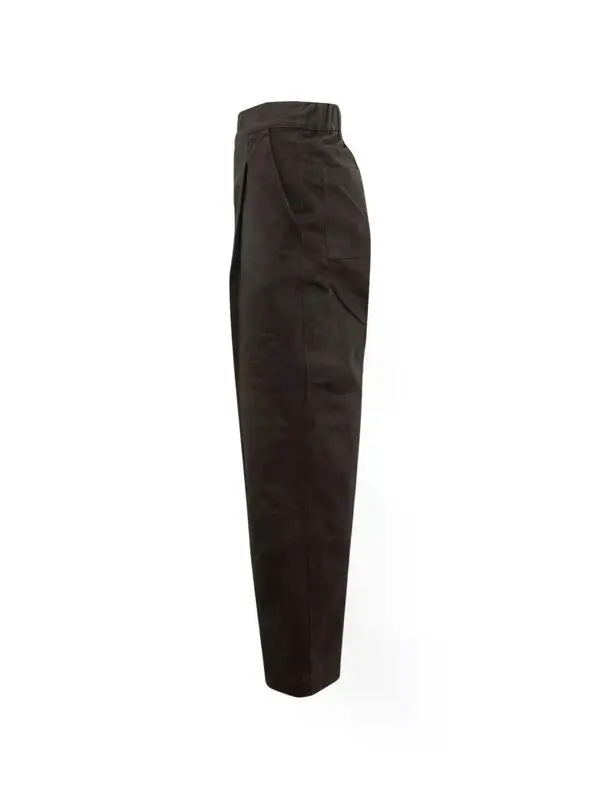 A PAPER KID Pleated Gabardine Trousers