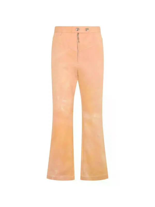 ELLERY Tie-dye High-waisted Trousers