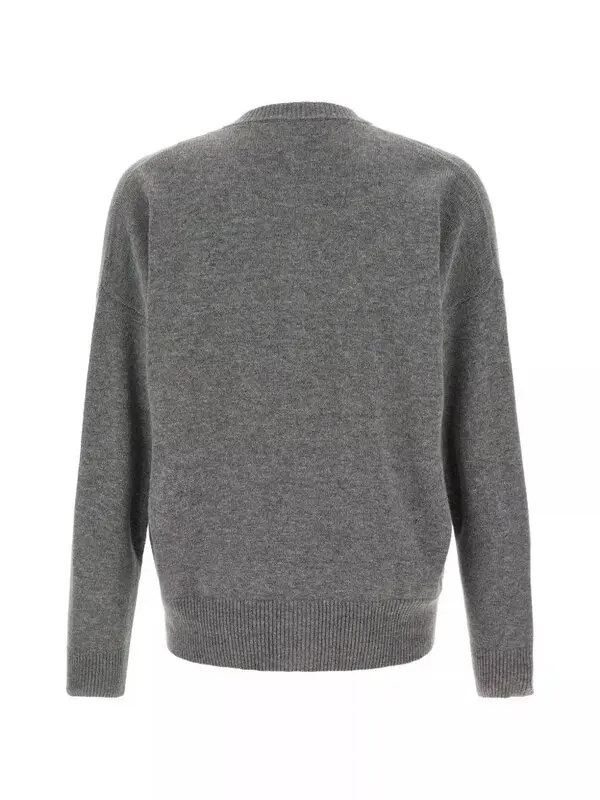 LARMERI STUDIO Rebecca Mélange-effect Cardigan
