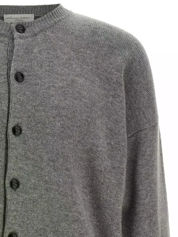 LARMERI STUDIO Rebecca Mélange-effect Cardigan