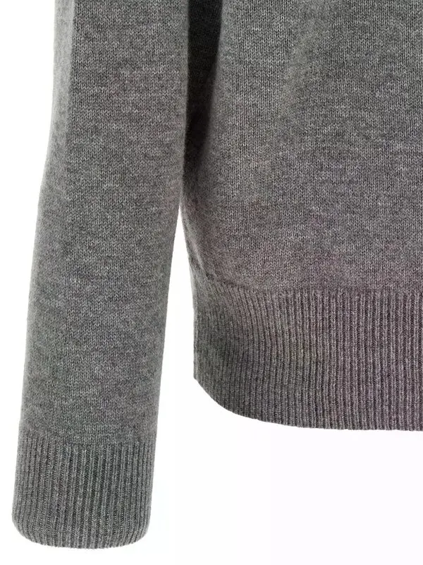 LARMERI STUDIO Rebecca Mélange-effect Cardigan