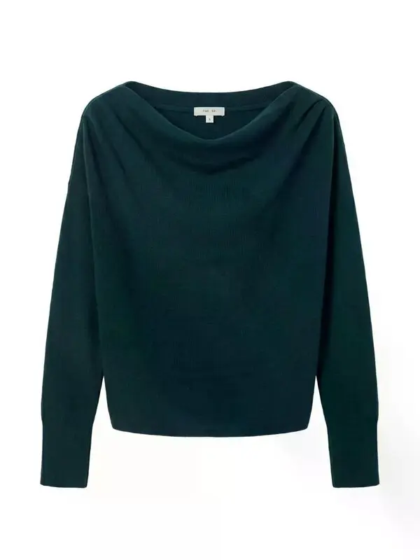 THE SEI Asymmetric Draped Sweater
