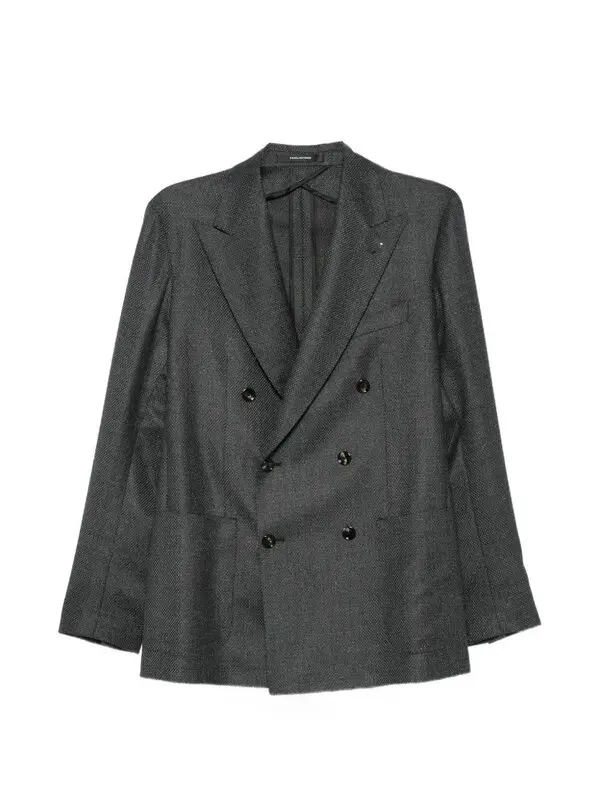 Tagliatore Double-breasted Peaked-lapels Jacket