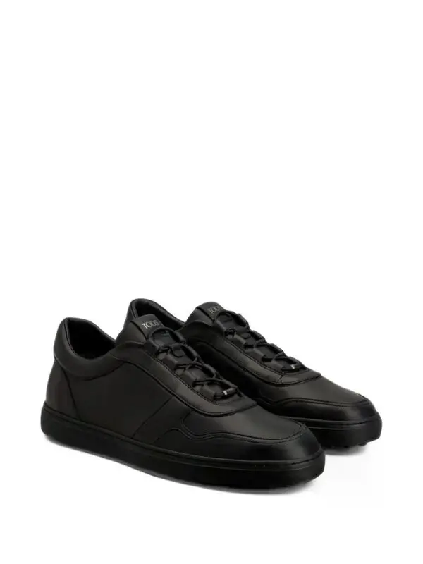 TOD'S Red Dot Sneakers In Leather