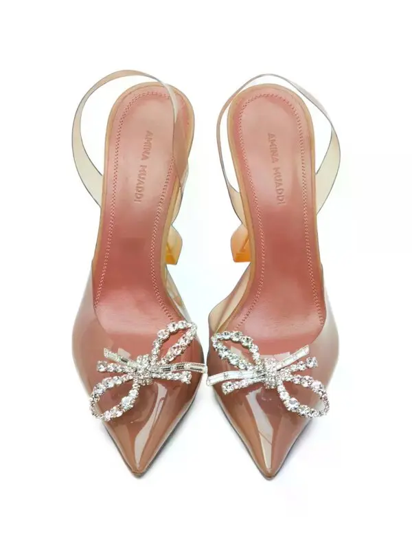 Amina Muaddi Rosie Slingback Pumps