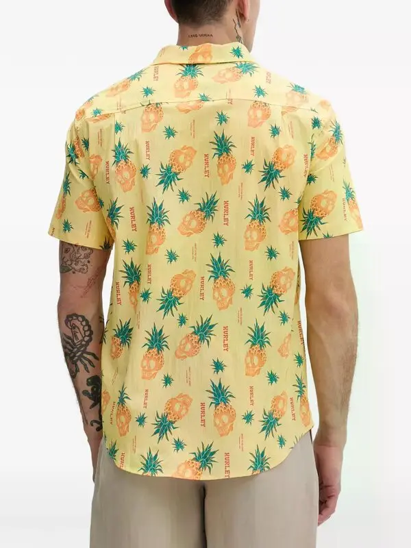 Hurley Pineapple Skull-print Shirt