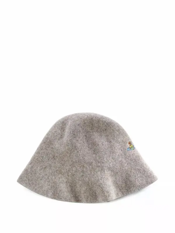 VIVIENNE WESTWOOD Basque Cloche Hat - Neutrals