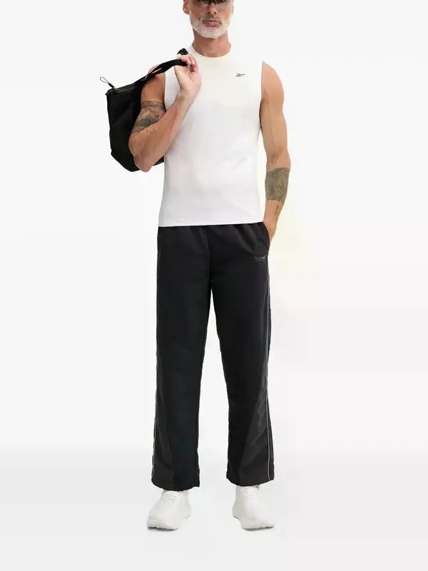HUMMEL Piped-trim Logo-print Track Pants
