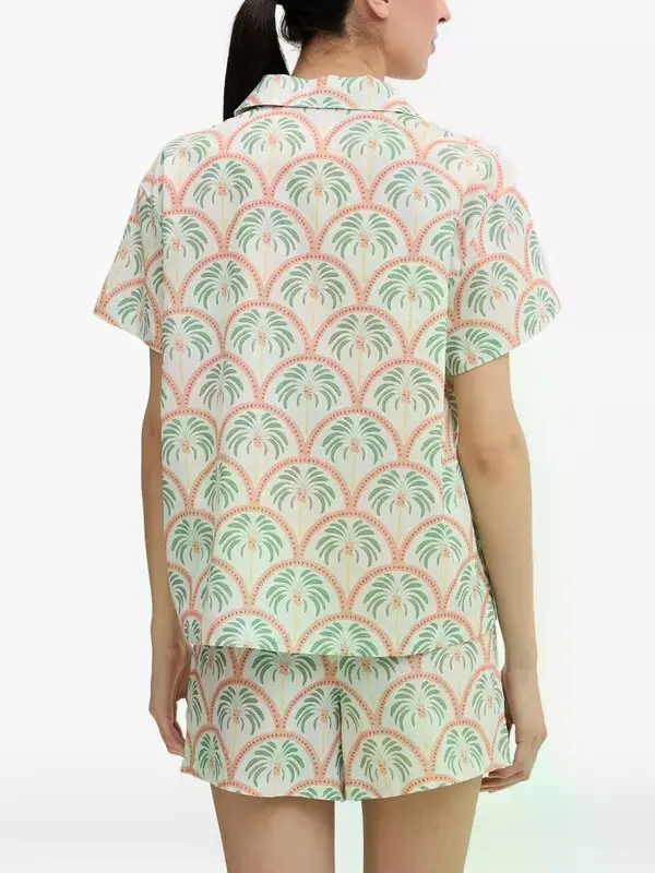 Hurley Palm Tree-print Shirt