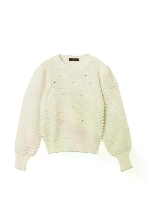 TWINSET Recycled Yarn Jumper With Embroidery