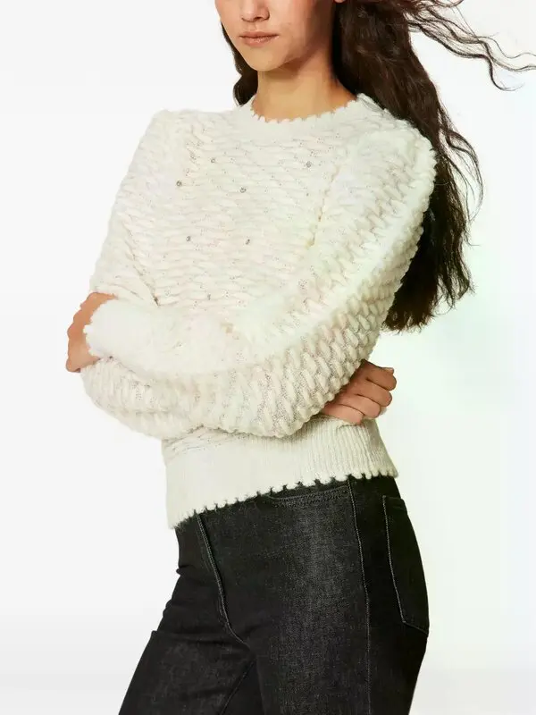 TWINSET Recycled Yarn Jumper With Embroidery
