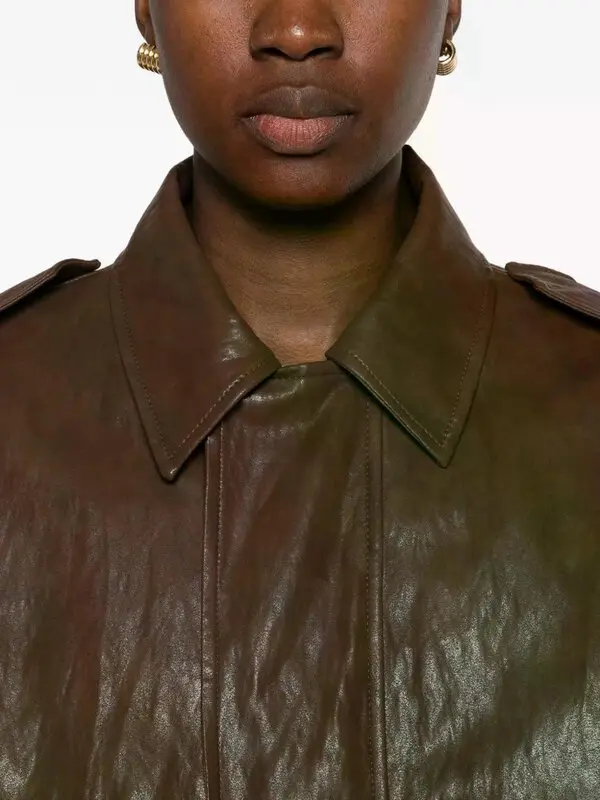 NINA 14.7 Oversized Epaulette Bomber Jacket