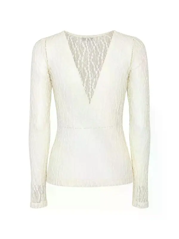 Pho Firenze Openwork Lace Sweater