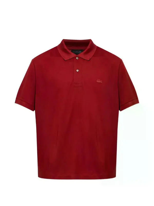 Lacoste Runway Classic-fit Silk Piqué Polo Shirt