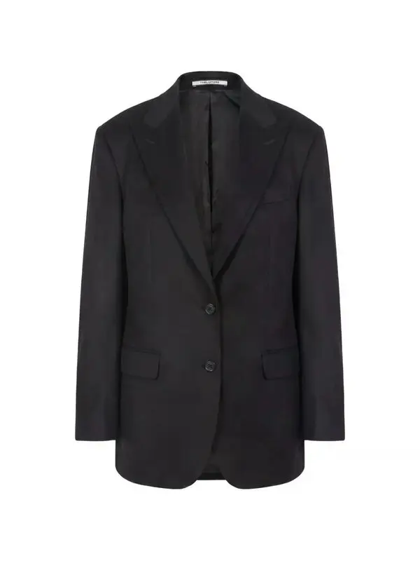 TAGLIATORE Bertha Peak-lapel Blazer - Black
