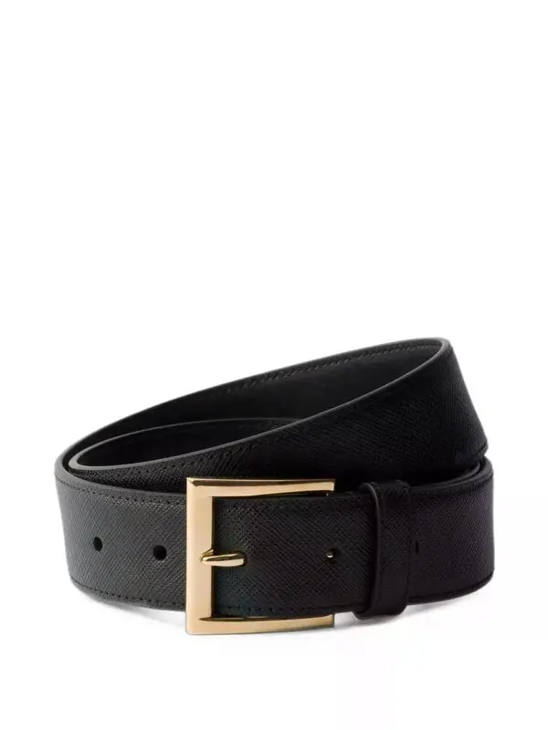 PRADA Saffiano Leather Belt