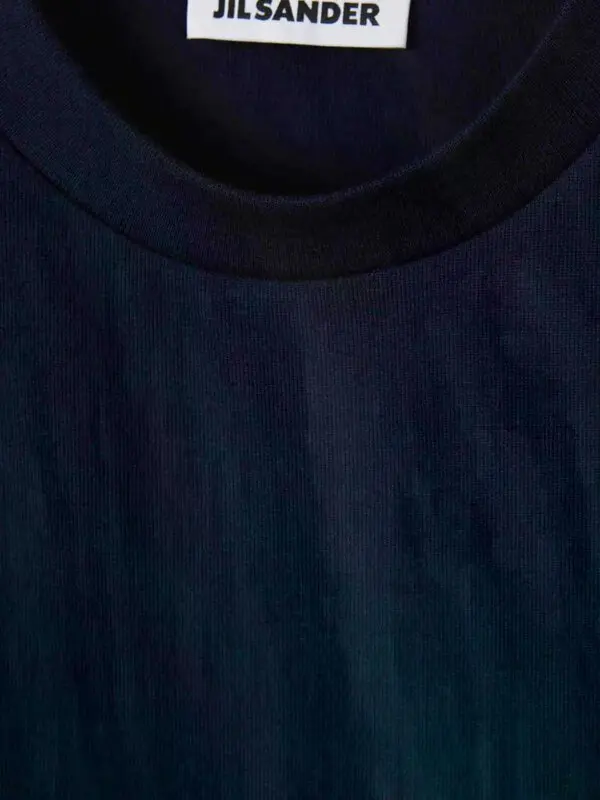 JIL SANDER Dot-embroidery T-shirt