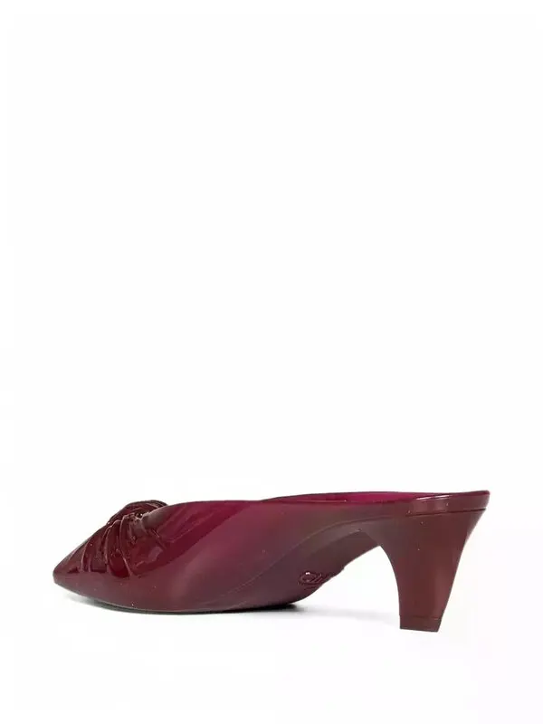 Chloé Jelly Mules - Red