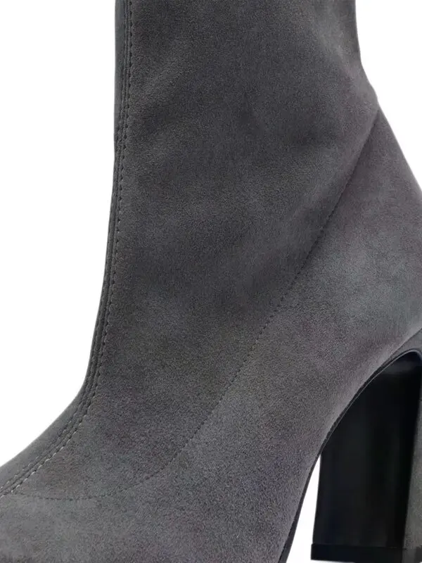 STUART WEITZMAN Suede Ankle Boots