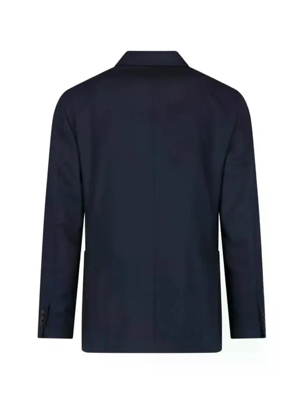 LARDINI Double-breasted Virgin Wool Jacket