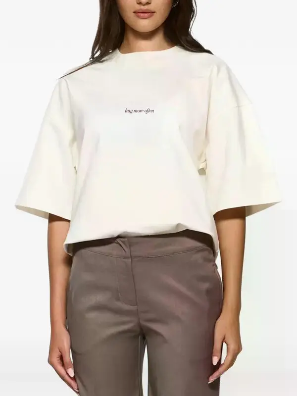 HAMZA Graphic-print Boxy T-shirt