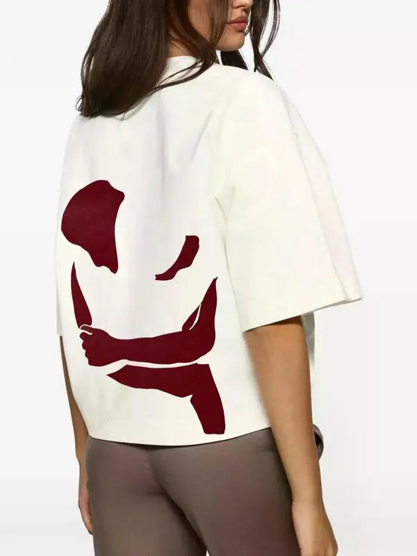 HAMZA Graphic-print Boxy T-shirt