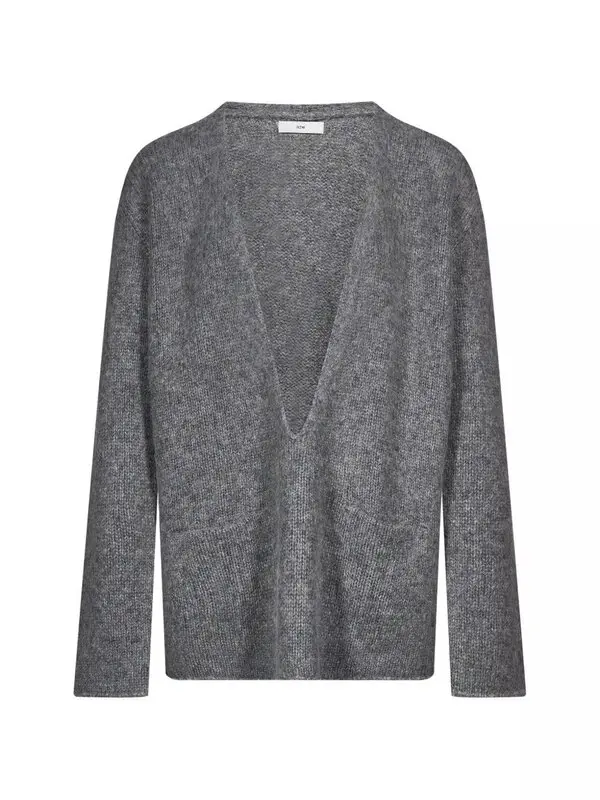 R2W Otis Plunging V-neck Knitted Sweater