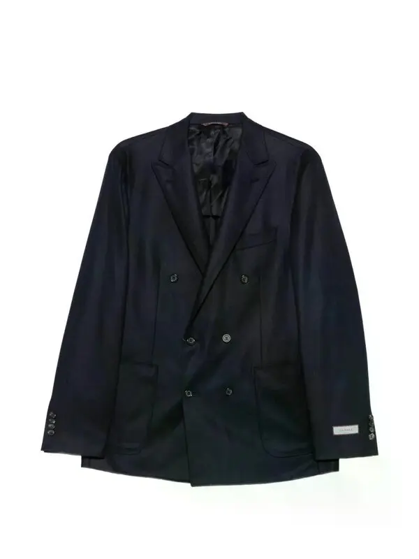 Canali Double-breasted Wool Jacket