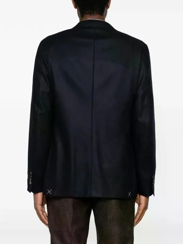 Canali Double-breasted Wool Jacket