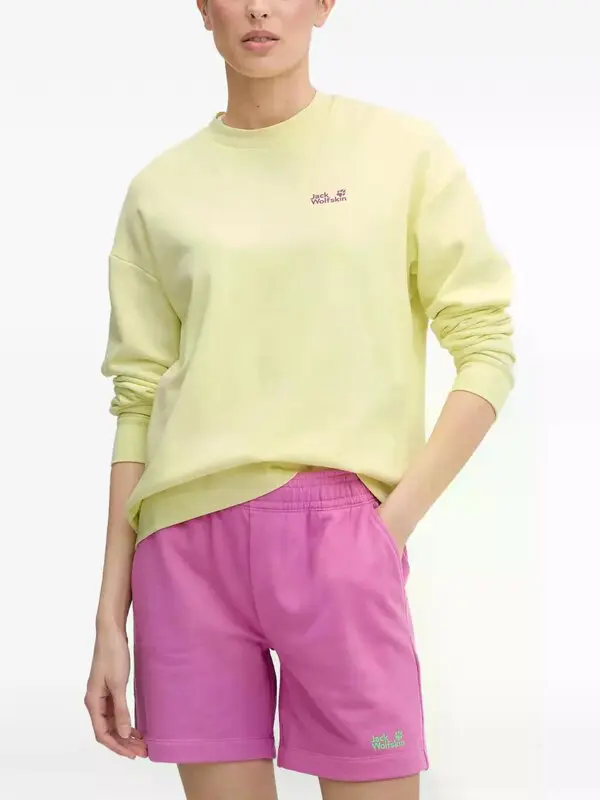 JACK WOLFSKIN Celebrate The Paw Logo-print Sweatshirt