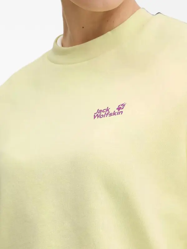 JACK WOLFSKIN Celebrate The Paw Logo-print Sweatshirt
