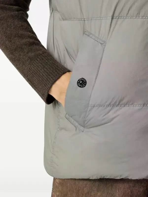 Stone Island G100010 Crinkle Reps Ny Vest