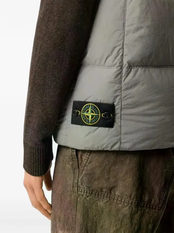 Stone Island G100010 Crinkle Reps Ny Vest