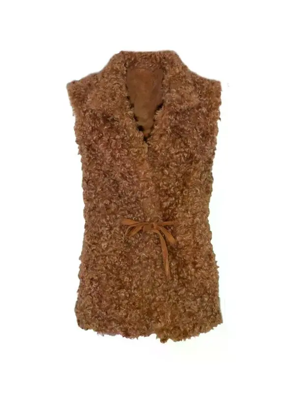 Pho Firenze Teddy Vreversible Embroidered Waistcoat