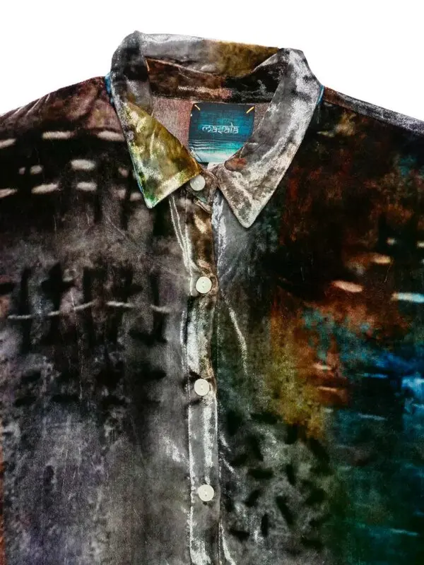 YAVI Abstract-print Jacket
