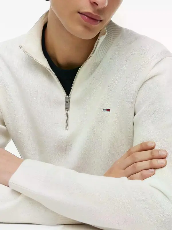 TOMMY HILFIGER Quarter-zip Knitted Sweater