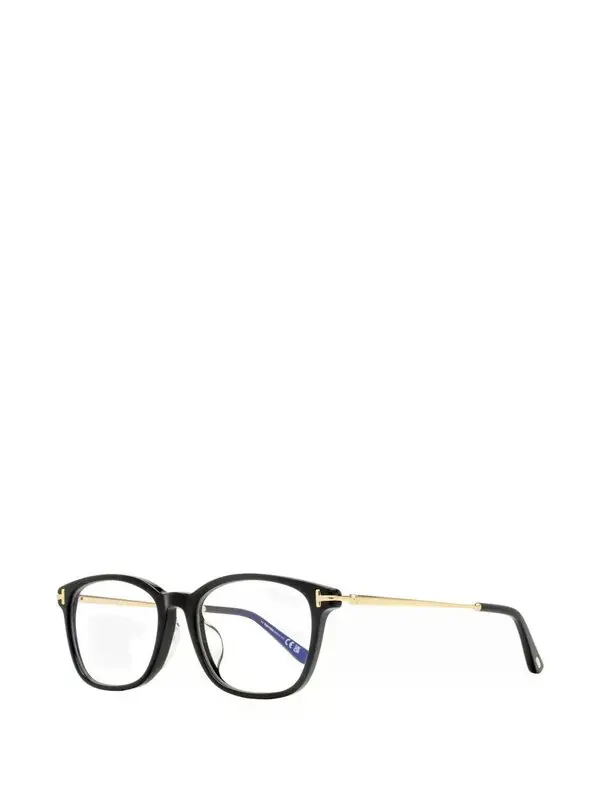 TOM FORD T-hinge Square-frame Glasses - Black